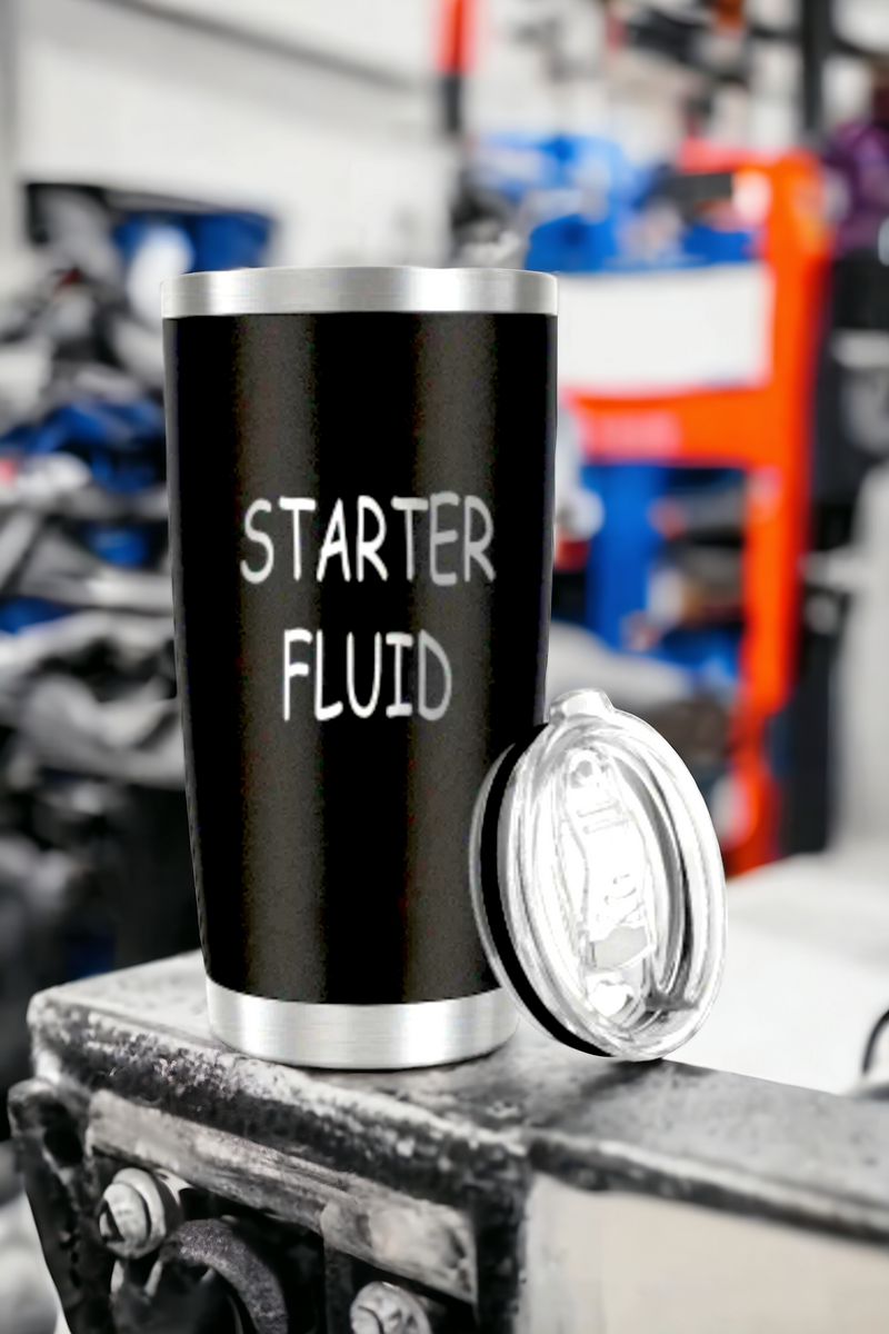 Starter Fluid Tumbler – Garage Girls Jewelry