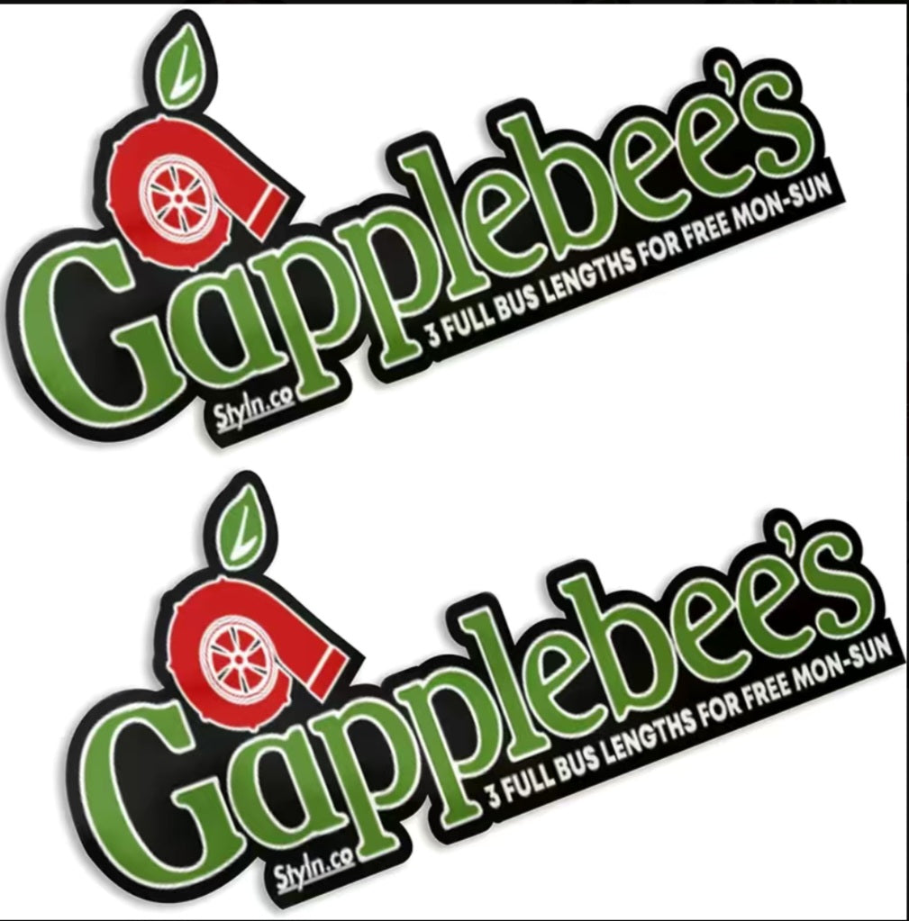 Gapplebees Sticker – Garage Girls Jewelry