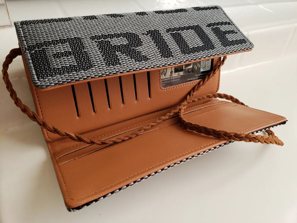 Grey BRIDE Wallet – Garage Girls Jewelry