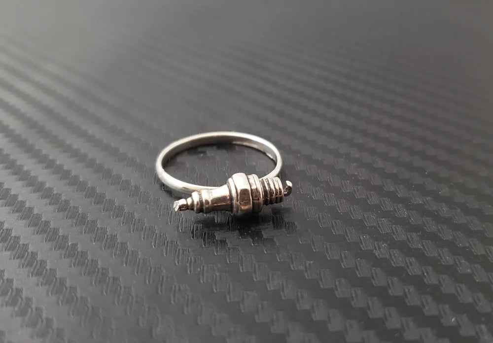 Spark Plug Ring – Garage Girls Jewelry