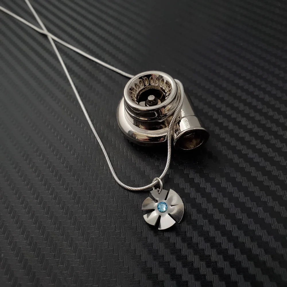 Turbine Necklace – Garage Girls Jewelry