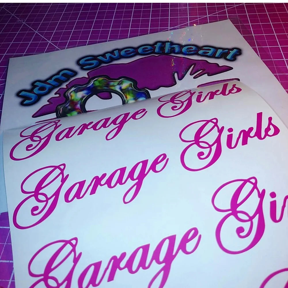 Garage Girls Vinyl Decal – Garage Girls Jewelry