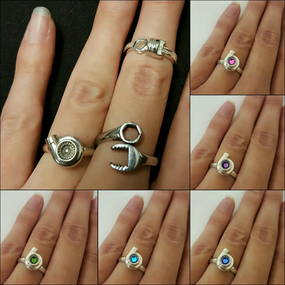 Turbo Ring – Garage Girls Jewelry