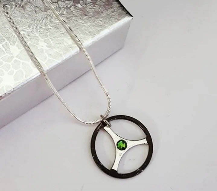 Steering Wheel Necklace – Garage Girls Jewelry